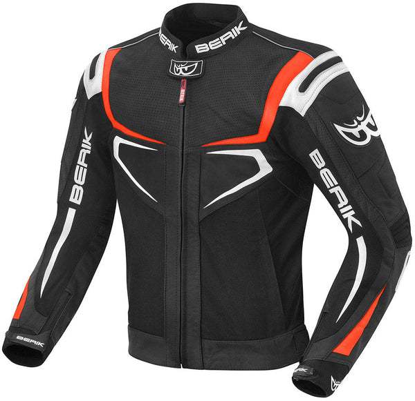 Buy Berik Radic Leather/Textile Jacket Online with Free Shipping – superbikestore
