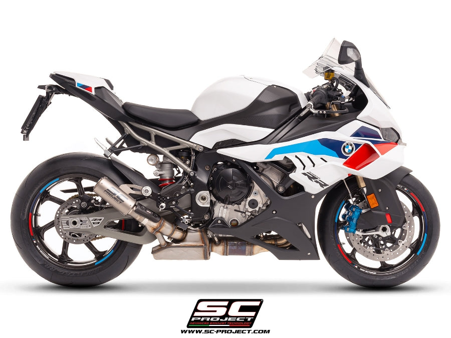 SC Project CR-T Titanium Slip-On Exhaust for BMW S 1000 RR 2025 ...
