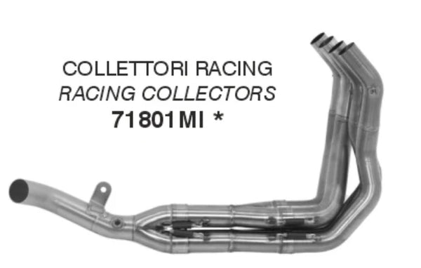 Arrow Stainless Steel Exhaust Header for Kawasaki Versys 1100 ...