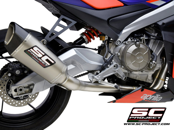SC Project SC1-R Full Exhaust System Race For Aprilia RS 660 (2020-22 ...