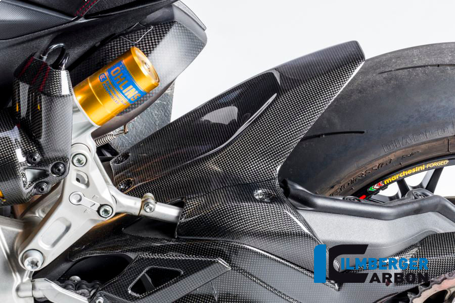 Ilmberger Carbon Fibre Rear Hugger For Ducati Panigale V2 – superbikestore