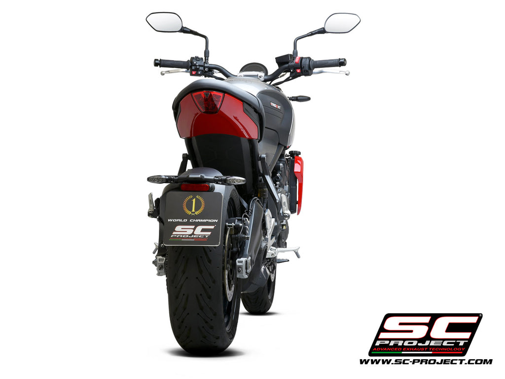 SC Project STR-1 Full Exhaust System for Triumph Trident 660 2021-23 ...
