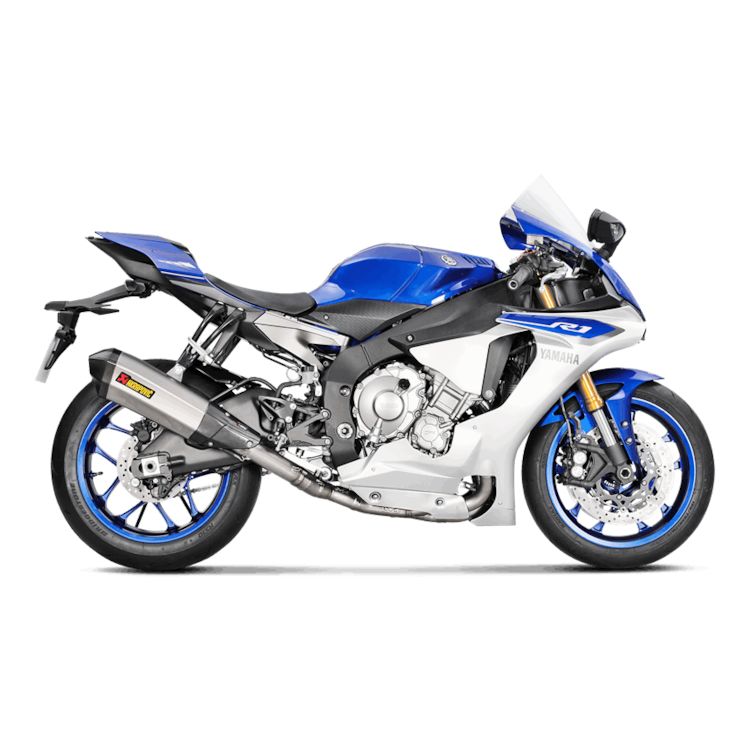 Buy Akrapovic Racing Full Exhaust System for Yamaha R1 Online in India ...